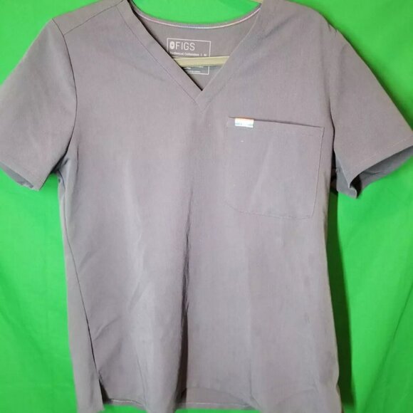 Figs | Tops | Figs Medium Scrub Top Pride Rainbow Dark Gray Limited ...